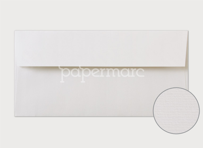 Conqueror Laid Brilliant White DL Envelope, DL Envelopes (110 x 220mm ...