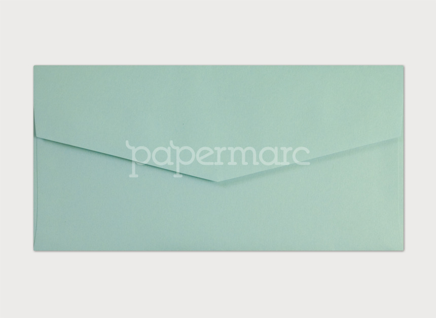 Eco Luxury Moonstone (Tiffany Blue) DL Envelope, DL Envelopes (110 x ...
