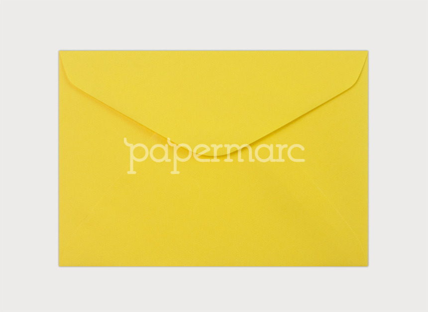 Kaskad Canary Yellow C6 Envelope, C6 Envelopes (114 x 162mm) Envelope ...