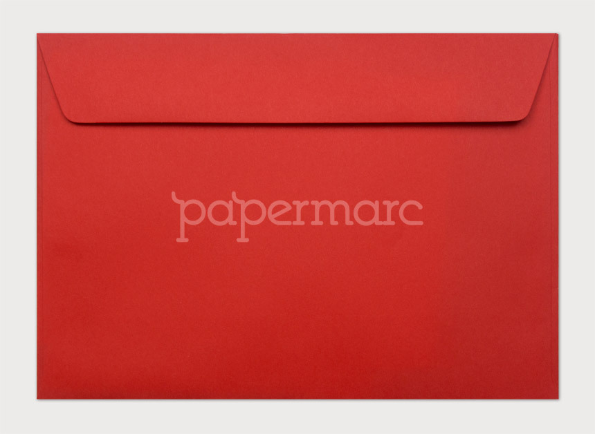 Kaskad Rosella Red C5 Envelope, C5 Envelopes (162 x 229mm) Envelope ...