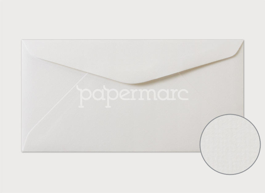 Oxford White Textured DL Envelope, DL Envelopes (110 x 220mm) Envelope ...