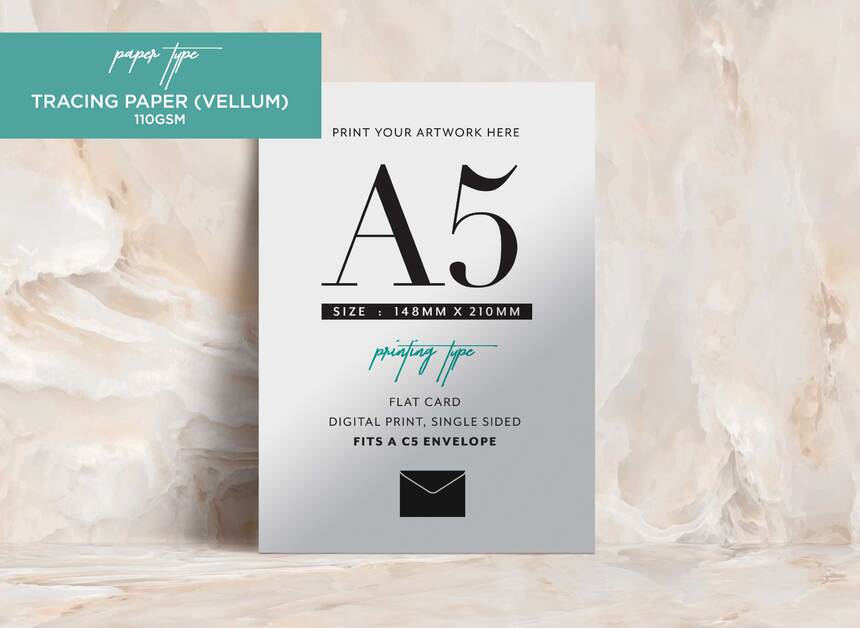 A5 Card : Digital Print (Single Sided) | Papermarc Melbourne, Australia