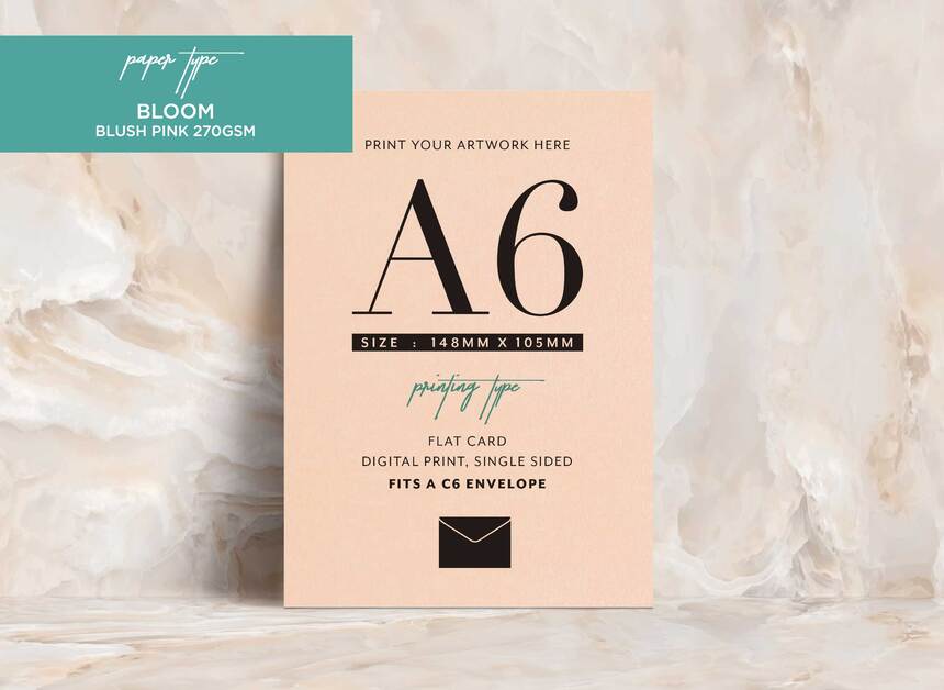 A6 Card : Digital Print (Single Sided) | Papermarc Melbourne, Australia