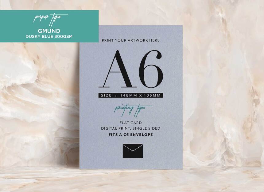 A6 Card : Digital Print (Single Sided) | Papermarc Melbourne, Australia